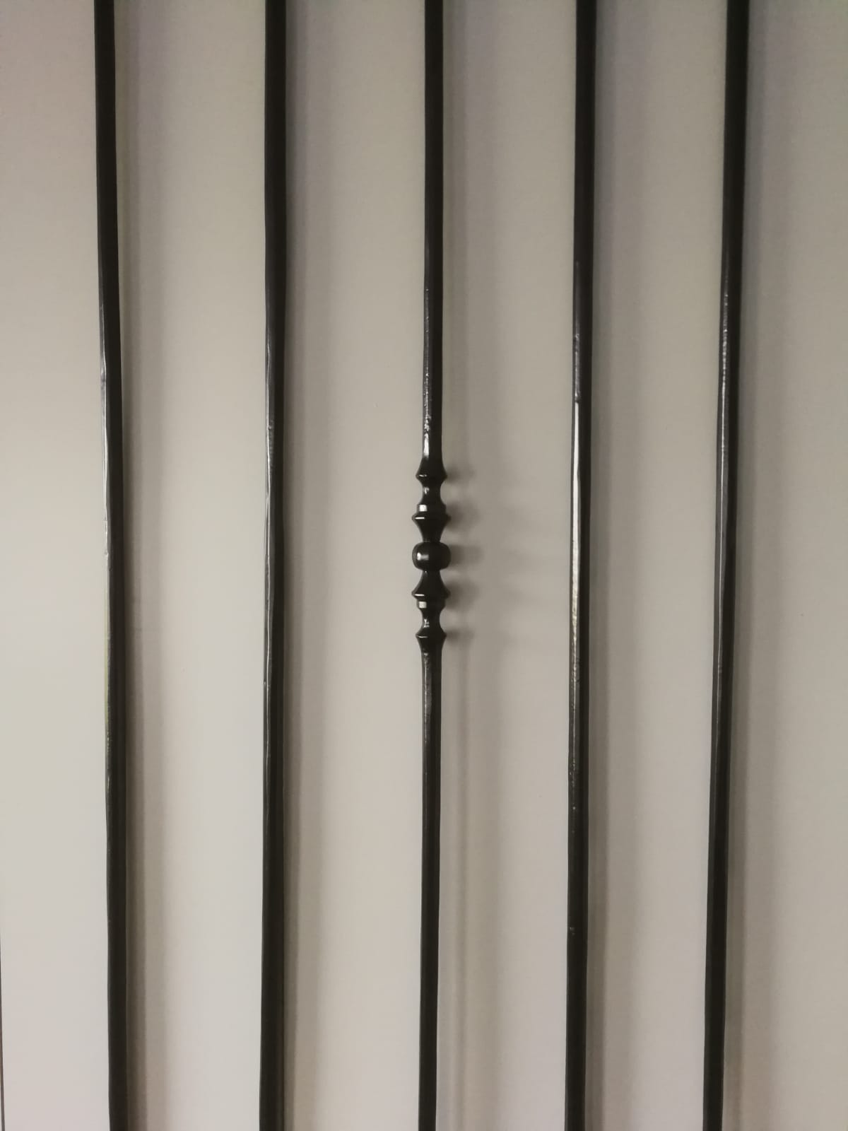 Trapspijlen massief smeedijzer - sierlijk | satijn zwart en alles op ...